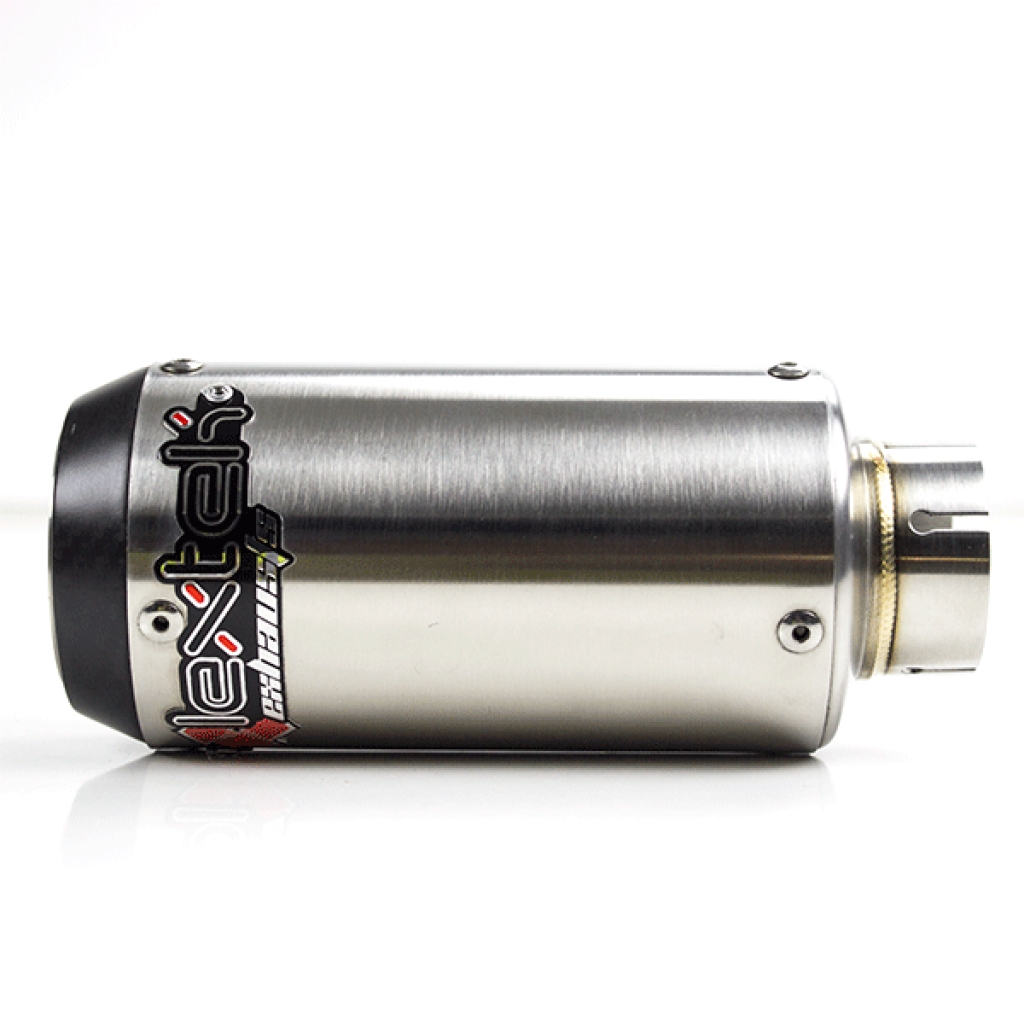Lextek CP1 Stubby GP Style Stainless Steel 150S Motorcycle Exhaust ...