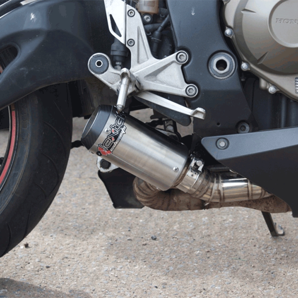 Lextek CP1 Stubby GP Style Stainless Steel 150S Motorcycle Exhaust ...