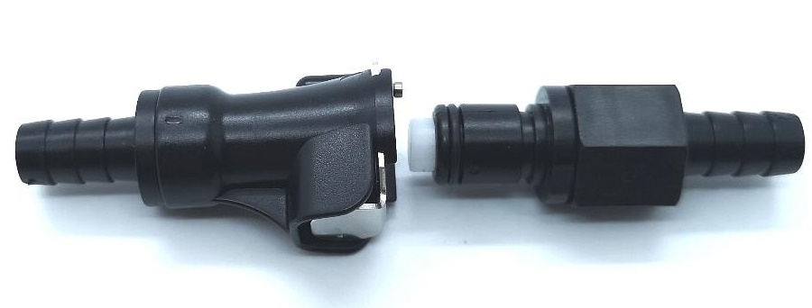 Quick Release Self Sealing Race Petrol Fuel Pipe Tank Connector Inlet ...