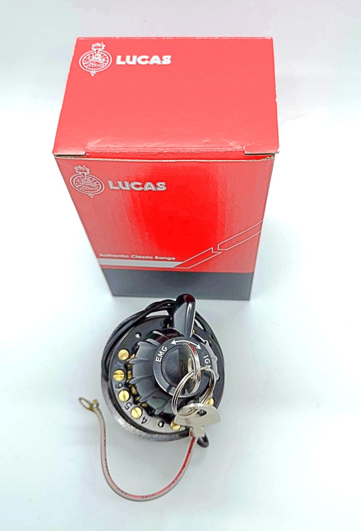 Lucas PRS8 Ignition / Lighting Switch Fits Many BSA Norton Triumph ...