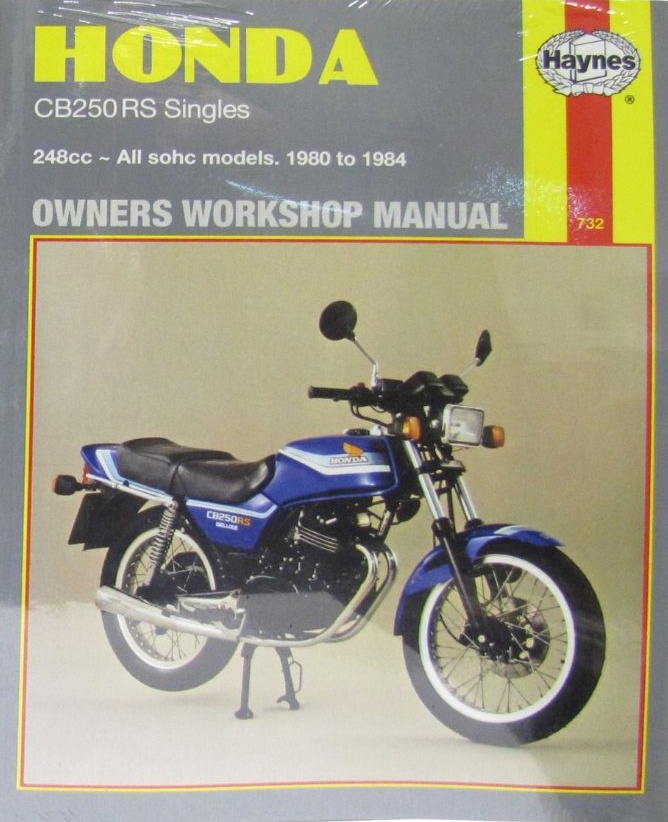Haynes Workshop Manual 732 Honda CB250RS RS-A RSD-C SOHC 1980 to 1984 ...
