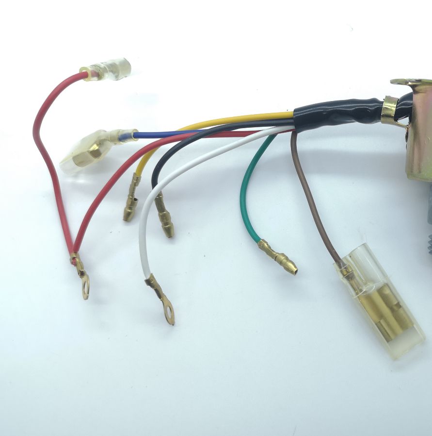 Yamaha FS1E 7 Wire Side Mount ignition Switch & Keys 1971 - 1976 OEM ...