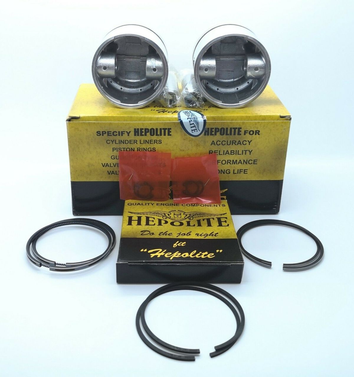 Hepolite Complete Piston Kit Norton 750 Commando / Atlas - OEM:19145 ...
