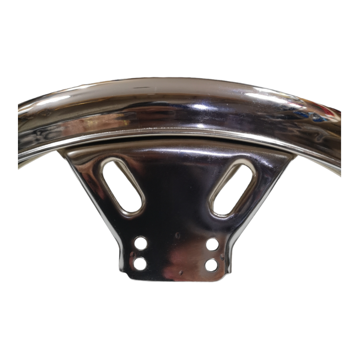 Yamaha RX100 RX115 RX125 RX135 RXS100 New Chrome Front Mudguard Fender ...