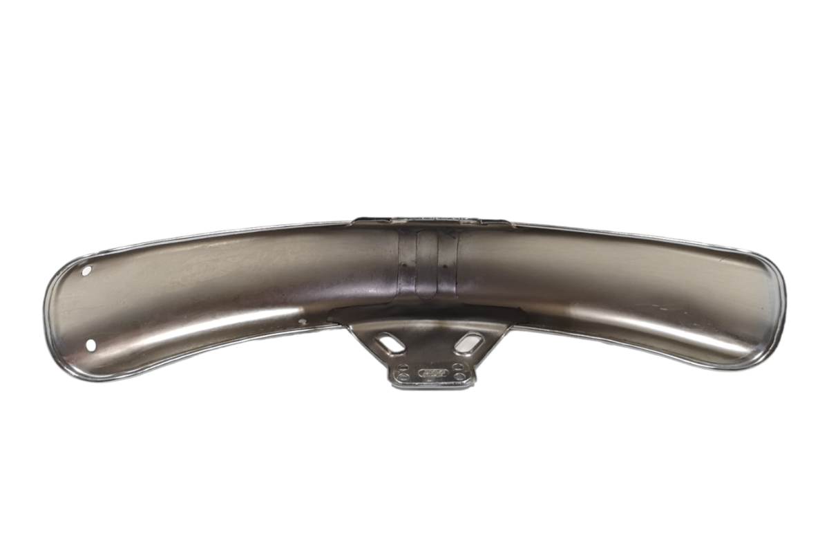 Yamaha RX100 RX115 RX125 RX135 RXS100 New Chrome Front Mudguard Fender ...