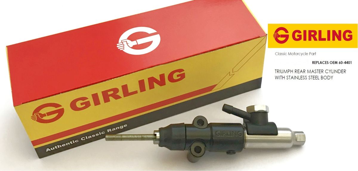 Girling OEM Triumph TR7 T140 Bonneville T160 Rear Brake Master Cylinder ...