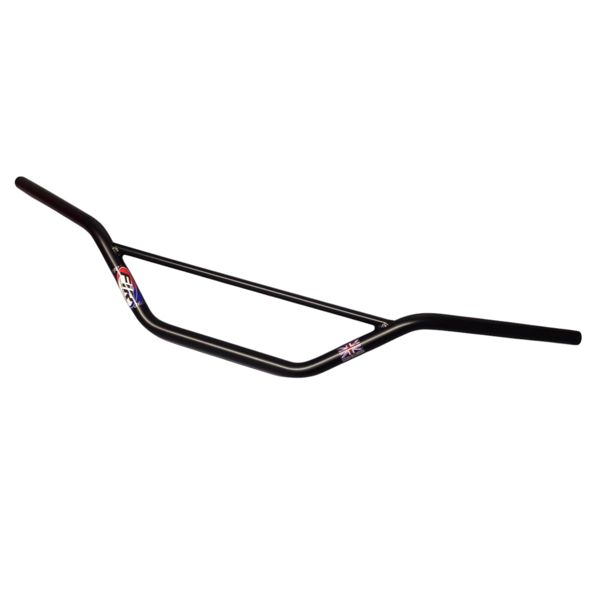 6.5" HI-Brace Classic Carbon Steel Trials Handlebars Black 7/8" -22mm K ...